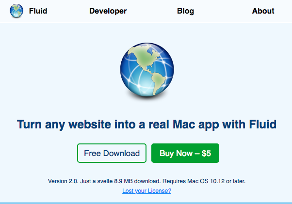 WebサービスをMacアプリ化できるFluidが便利すぎる！ | 理系男子のIoTライフ